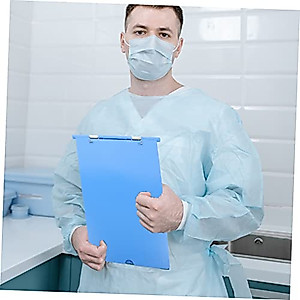 STOBOK Case Folder Nursing Clip Board Paper Folder Digital Writing Pad File Folder A4 Paper Clip Nurse Clipboard Paper Clipboard Exam Paper Base Recording Board Abs Office Number Notebook