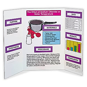 Pacon Presentation Board, White, Single Wall, 48" x 36", 4 Boards Pk