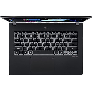 Acer TravelMate P6 Thin & Light Business Laptop, 14" FHD IPS, Intel Core i5-8265U, 8GB DDR4, 256GB SSD, 20 Hrs Battery, Win 10 Pro, TPM 2.0, Mil-Spec, Fingerprint Reader, TMP614-51-54MK