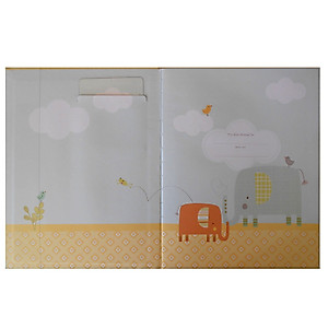 C.R. Gibson Stepping Stones "Baby's World" Baby's First Memory Book - Animals - Style May Vary