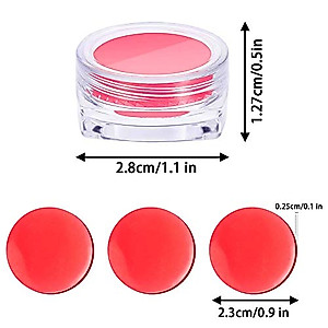 15 Pack Diamond Art Painting Wax with Storage Box Full of Red Glue Clay for Embroidery Accessories