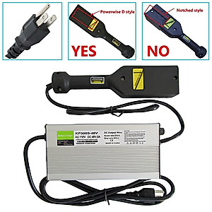 aunstarwei 48V 5A Golf Cart Battery Charger Powerwise for EzGo Ez Go Ez-Go TXT Medalist D Style