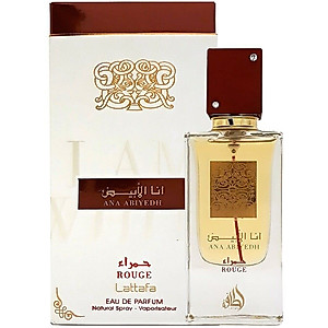 Lattafa Fakhar 3-Piece Set for Unisex, (3.4 Oz Bade'e Al Oud For Glory+ 3.4 Oz Ana Abiyedh Rouge + 3.4 Oz Maahir Black Edition)