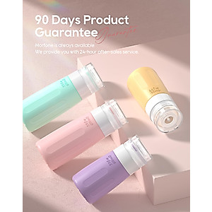 Morfone 16 Pack Travel Bottles Set for Toiletries, TSA Approved Travel Containers Leak Proof Silicone Squeezable Travel Accessories 2oz 3oz for Shampoo Conditioner Lotion Body Wash (BPA Free)