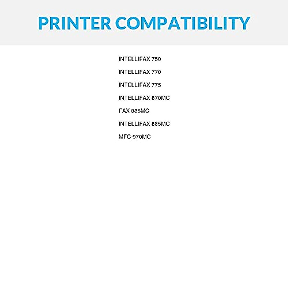 Speedy Inks Compatible Fax Cartridge with Roll Replacement for Brother PC301 (Black)