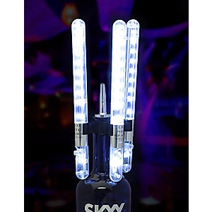 LED Bottle Service Sparklers for VIP Nightclubs Led Sparklers Bottle Baton Electronic Sparklers 24PACK