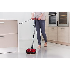 Ewbank EP170 All-In-One Floor Cleaner, Scrubber and Polisher, Red Finish, 23-Foot Power Cord