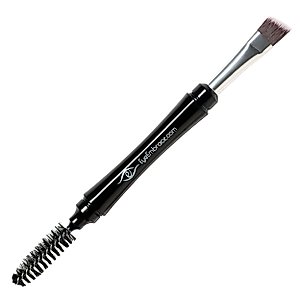 Eye Embrace Pro Grip Angled Eyebrow Brush and Spoolie Brush – Premium Quality Brush for Brow Makeup