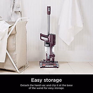 Shark HZ702 Ultralight PetPro Corded Stick Vacuum with PowerFins HairPro Odor Neutralizer Technology, Wine Purple