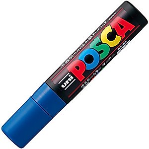 uni Posca Extra Bold Marker, Blue (PC17K.33)