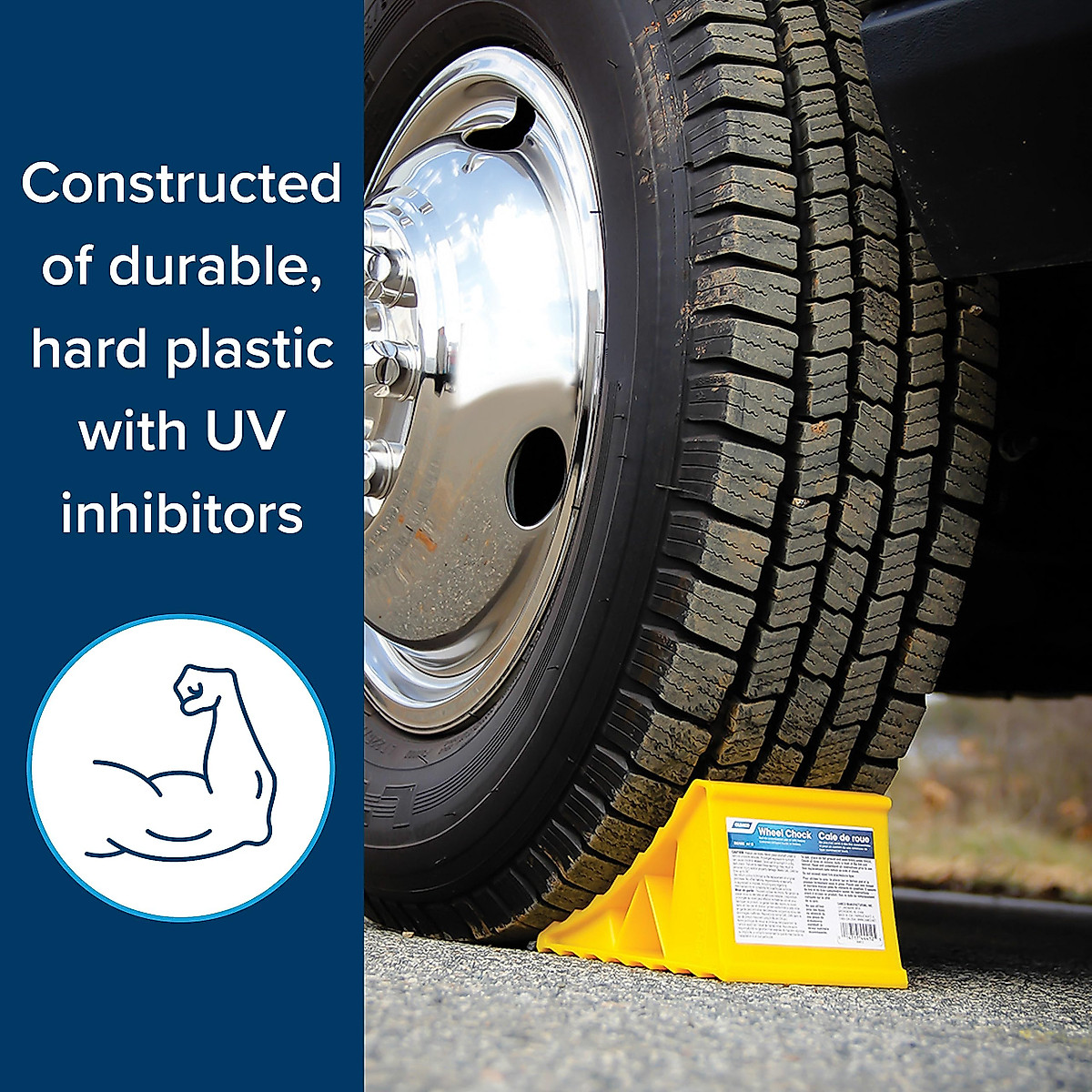 Camco 44412 Wheel Chock - Single