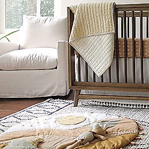 Crane Baby Activity Mat, Interactive Infant and Baby Playmat for Boys and Girls, Desert Sunset, 36” x 36”