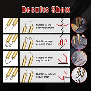 ATOLS Plastic Welder, 1000PCS Staples, Plastic Welding Kit, Hot Stapler Kit, Plastic Welder Gun Kit, Car Bumper Repair Kit, Plastic Repair Kit, Portable Toolbox