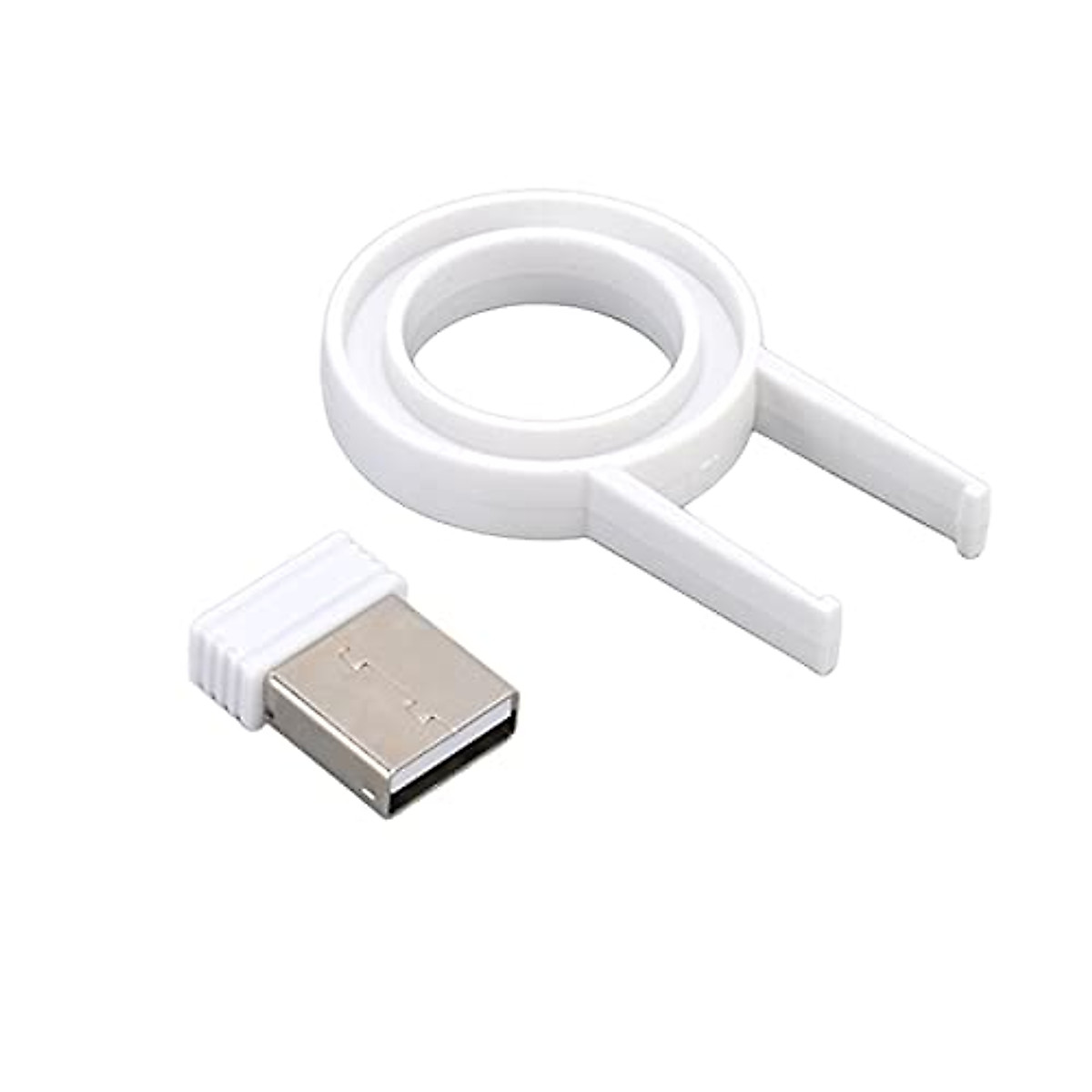 Gaming Keyboard, Long Battery Life Small Portable White Triple Mode Ergonomic Design Gaming Mechanical Keyboard for Home and Office (Brown Switch)