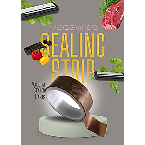 Replacement Sealing Strip for MegaWise Vacuum Sealer – Durable, Heat-Resistant, Easy to Install