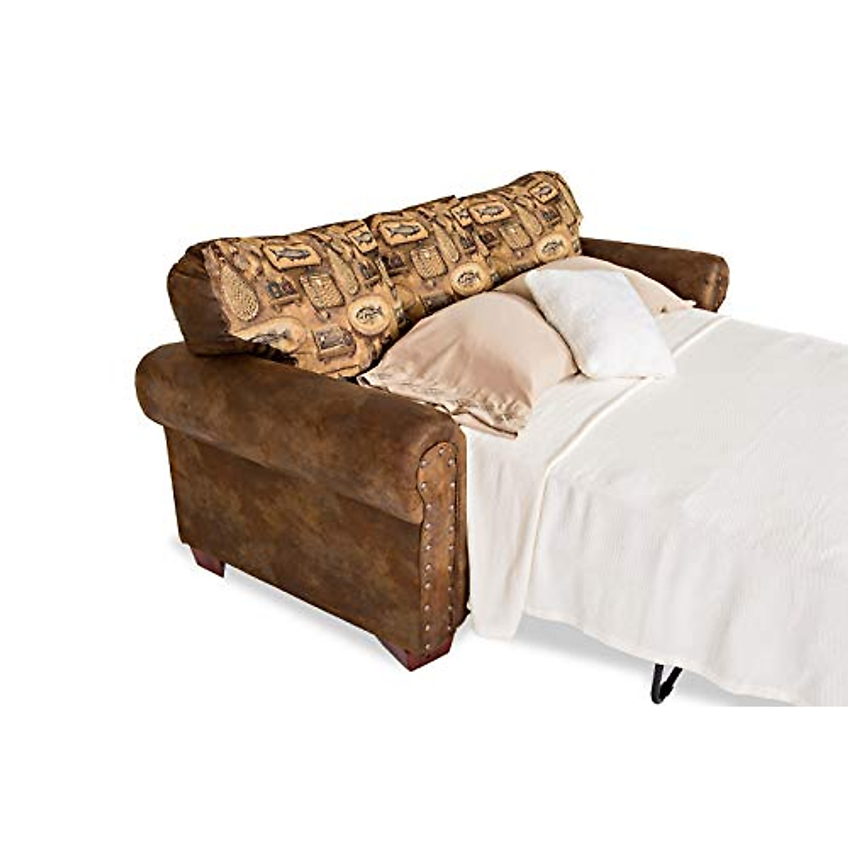 American Furniture Classics Model River Bend sleeper sofa, Brown