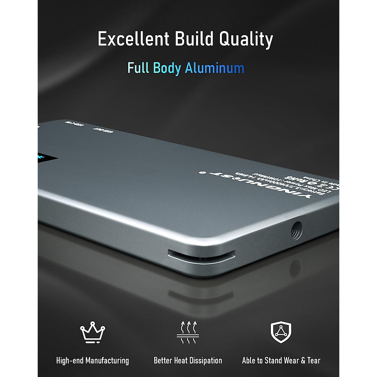 LED Portable Camera Video Light: 4000mAh Rechargeable RGB Color Panel Lights with Cold Shoe Mount for DSLR Cameras Photography Lighting