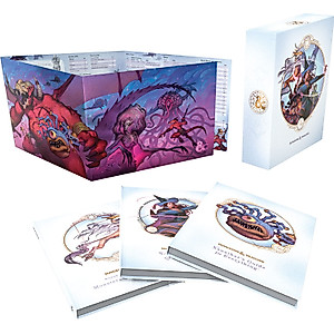 D&D RPG: Xanathar's Guide to Everything, Tasha's Cauldron of Everything, Monsters of The Multiverse, DM Screen Rule Expansion Gift Set Hard Alternate Cover