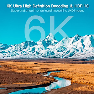 EASYTONE Android TV Box 12.0,2024 Android TV Box 4GB 64GB H618 Quad Core Support WIFI6 2.4/5G WiFi BT5.0 Ethernet 100M 6K TV Box with HDR 10+ Smart TV Box Android with Mini Wireless Keyboard