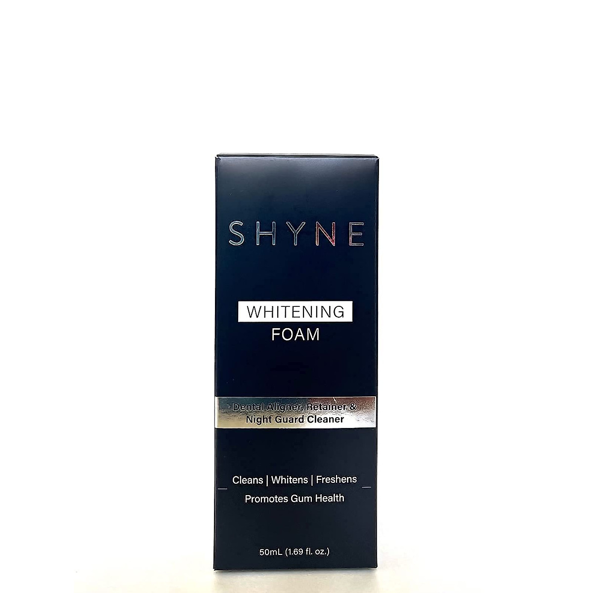 SHYNE Whitening Foam - Aligner Cleaner, Retainer Cleaner, Whitens Teeth and Cleans Dental appliances, Freshens Breathe. Great for Invisalign, ClearCorrect, Byte, Candid