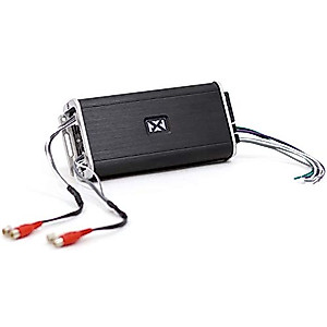 NVX VADM4 400W RMS Full Range Class D 4-Channel Car/Marine/Powersports Compact Micro Amplifier - Marine Certified