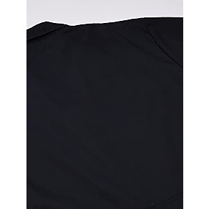 Bulwark FR Men's Flame Resistant 9 oz Twill Cotton Classic Coverall with Hemmed Sleeves, Navy, 46