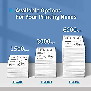 Pantum Original TL-410 Toner Cartridge M7012DW M6802FDW P3302DW P3012DW Series Printer,Page Yield Up to 1,500 Pages (1 Pack)