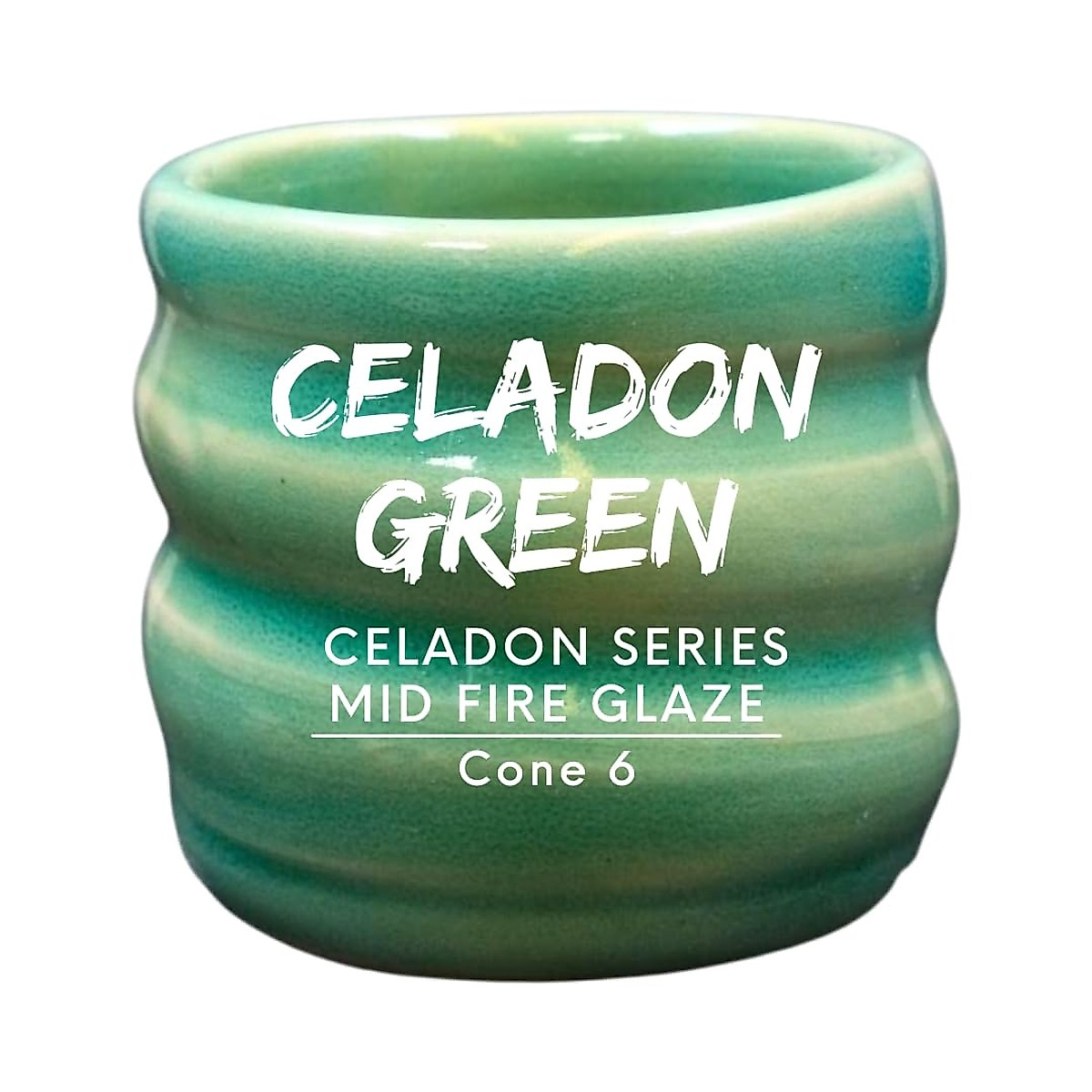 Penguin Pottery - Variety Set - Mid Fire Celadon Series - Cone 6 - Includes 8 4oz Jars