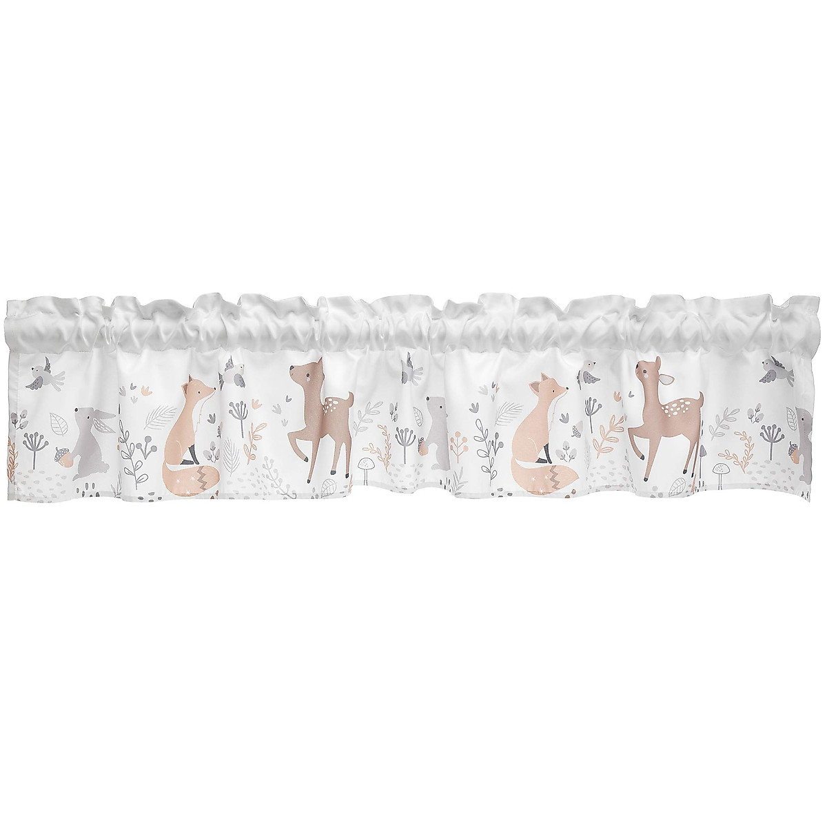 Bedtime Originals Deer Park Window Valance, Multicolor (285029)