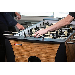 Atomic Pro Force 56" Foosball Table with Internal Ball Return and Ball Entry, Leg Levelers, and Heavy-Duty Legs