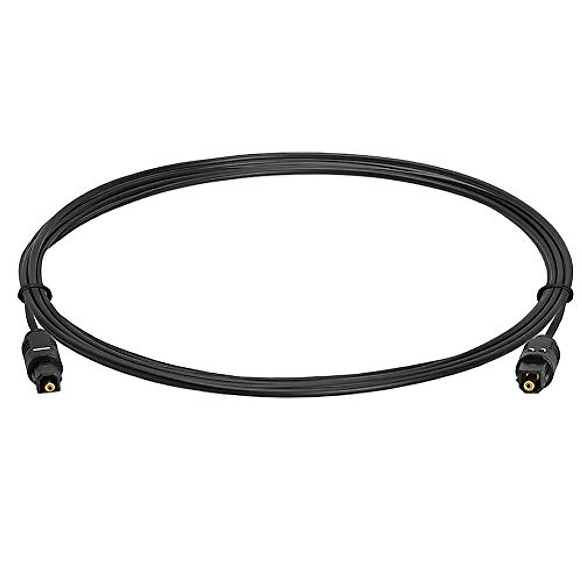 Car Audio Cable Compatible Adapter Stereo Jack Cables LTra5jCCun, 7.1 Surround Sound Fiber Optical Digital Toslink Audio Practical Cable Speaker TV Cord - Black 1M