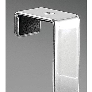 Dependable Industries Over the Cabinet Grocery Bag Holder Dispenser Basket Garbage Bag Rack Kitchen Storage Chrome