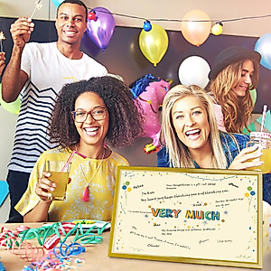 HOMANGA Large Thank You Card, 13.8 x 21.6 Inch Jumbo Colorful Thank You Card, A Great Big Thank You Card with Envelope, Giant Appreciation Greeting Card, Huge Gratitude Card for Boss, Teacher, Couch