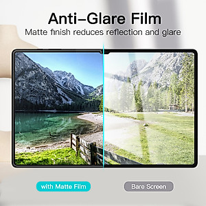 JETech Paper Screen Protector for Samsung Galaxy Tab S10 Ultra/Tab S9 Ultra 14.6-Inch, Anti-Glare, Matte PET Film for Drawing, 1-Pack