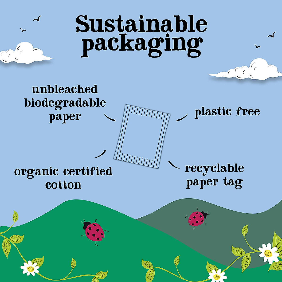 Clipper Tea Tea Fairtrade Organic Decaf 80 Unbleached, Plastic-Free Bags, 8.2 oz, 1 Pack, 80 Unbleached Tea Bags