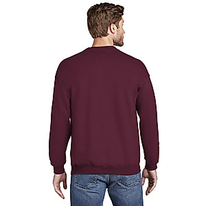 Joe's USA- Classic Crewneck Sweatshirt-4XL-Maroon