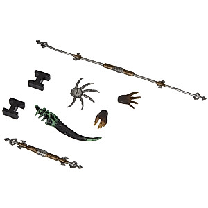 Hiya Toys Alien vs. Predator: Final Battle Damage Scar Predator 1:18 Scale Action Figure, Multicolor