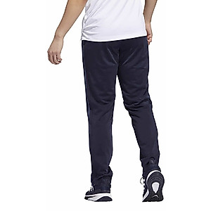 adidas Mens Midweight Essential Tricot Zip Track Pants (as1, Alpha, l, Regular, Regular, Legend Ink/Navy)