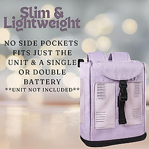O2TOTES Ultra Lightweight Backpack For Inogen One G3 Unit (Patented Design) (Purple)
