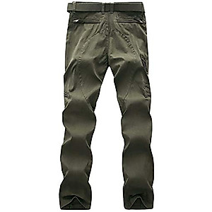 MAGCOMSEN Camping Pants Men Hiking Pants Lightweight Combat Pants Military Pants Men Summer Panst for Men Airsoft Pants BDU Pants Work Pants Grey