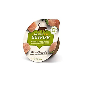 Rachael Ray Nutrish Natural Wet Cat Food, Chicken Purrcata Recipe, 2.8 Ounce Cup (Pack of 24), Grain Free