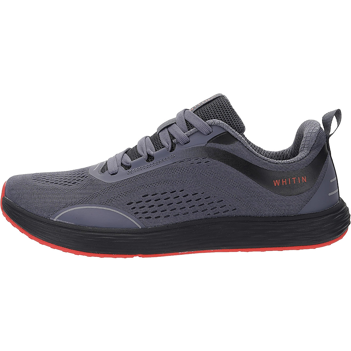 Mens Zero Drop Wide Toe Box Road Running Shoes Size 11 Tennis Athletic Gym Sports Walking Hiking Workout Cross Training Lightweight Width Grey 45