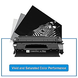 TRUE IMAGE Compatible Toner Cartridge Replacement for HP 49X Q5949X 49A Q5949A 53X Q7553X for HP 1320 1320n 1320tn P2015 P2015dn 1160 3390 3392 P2014 P2015d Printer Ink (Black, 2-Pack)