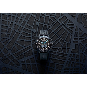 Alpina Men's Alpiner X Outdoor Connected Watch, Multi-Functional, Activity, Sleep, GPS, Message Notifications, Worldtimer, Digitial LED Screen, Sapphire Crystal, 45mm