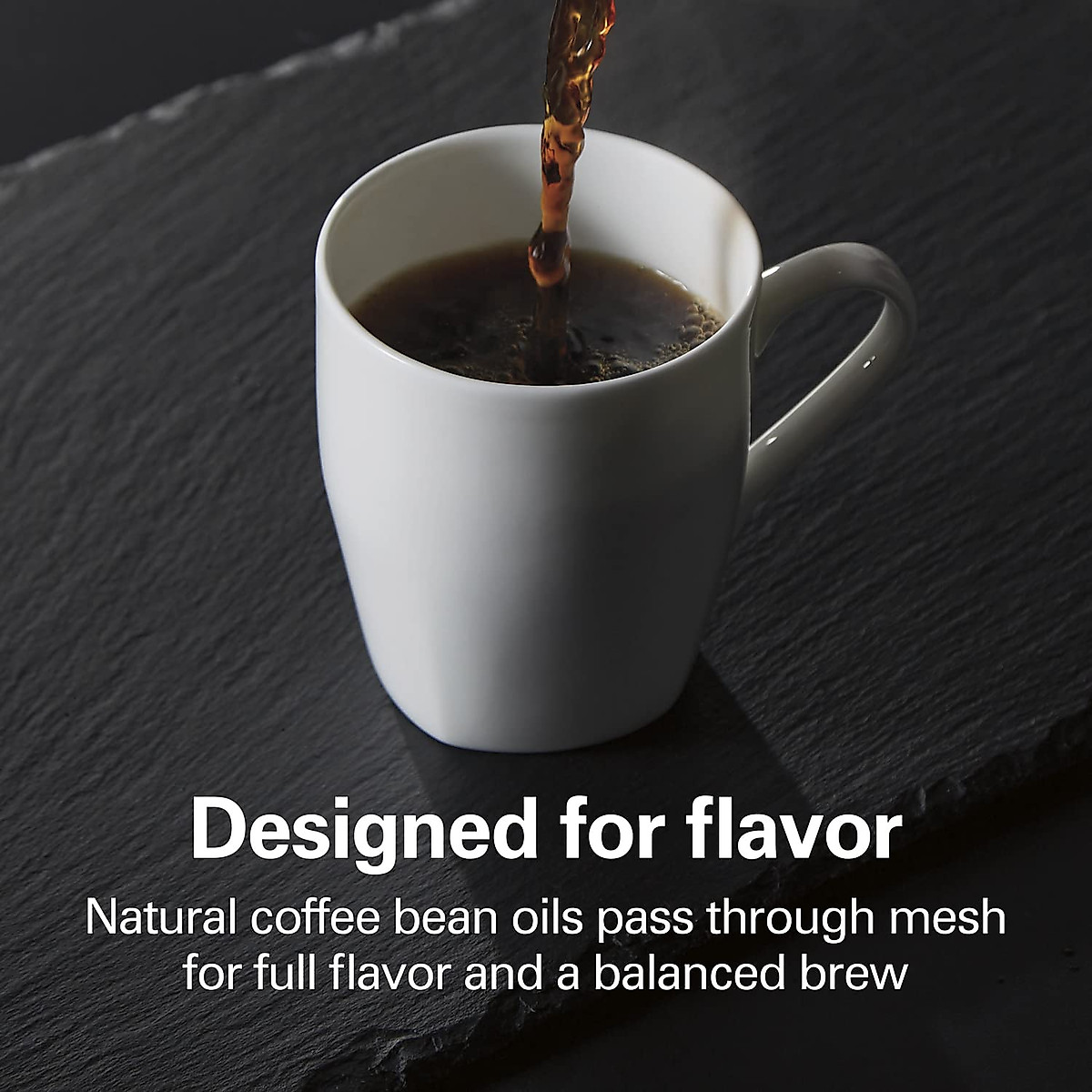 Hamilton Beach Permanent Gold Tone Filter, Fits Most 8 to 12-Cup Coffee Makers (/80675 )