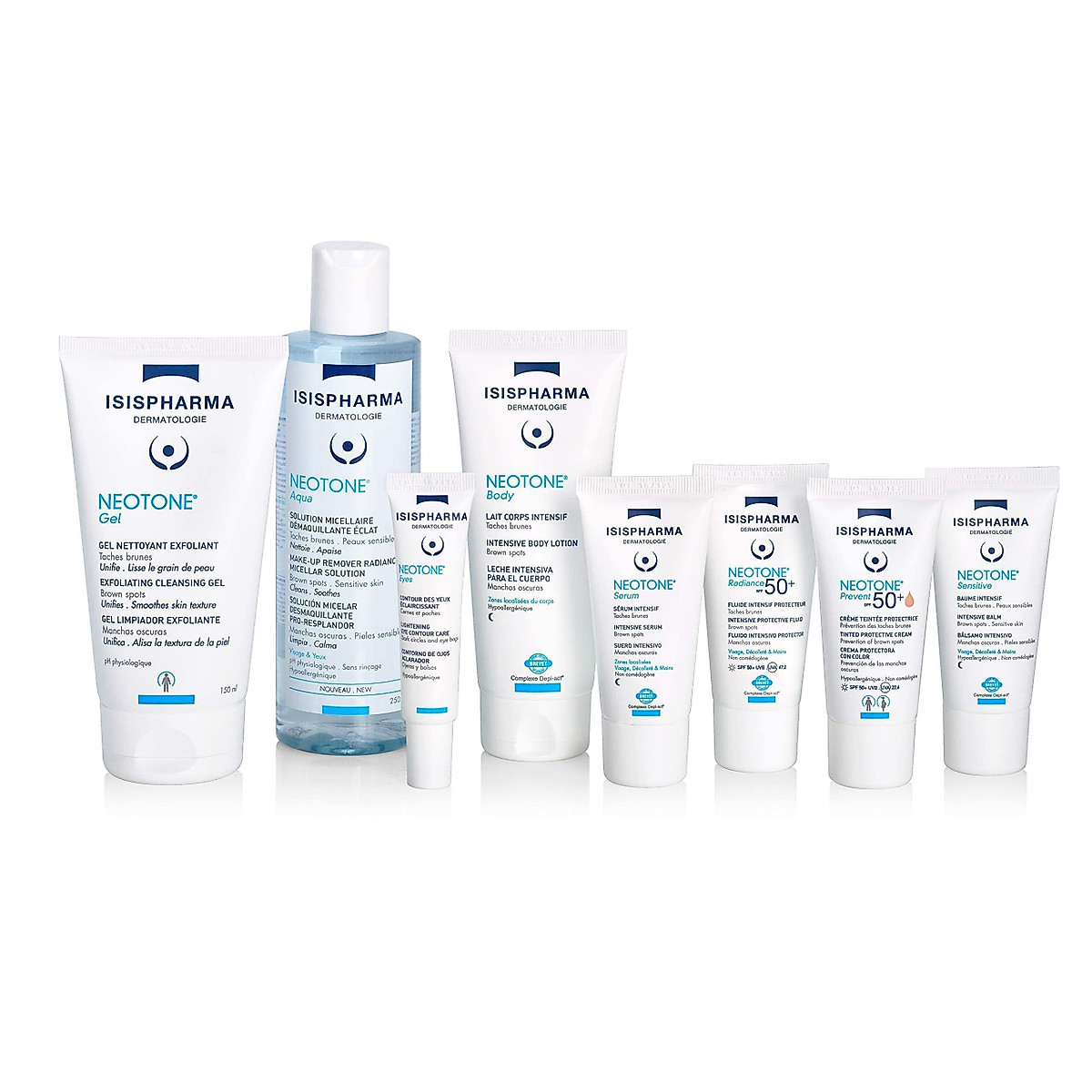 Isis Pharma Intensive Body Milk - Summer Collection, 3.38 Fl Oz - Hydrating Liquid Moisturizer for Normal Skin, Fair Tone