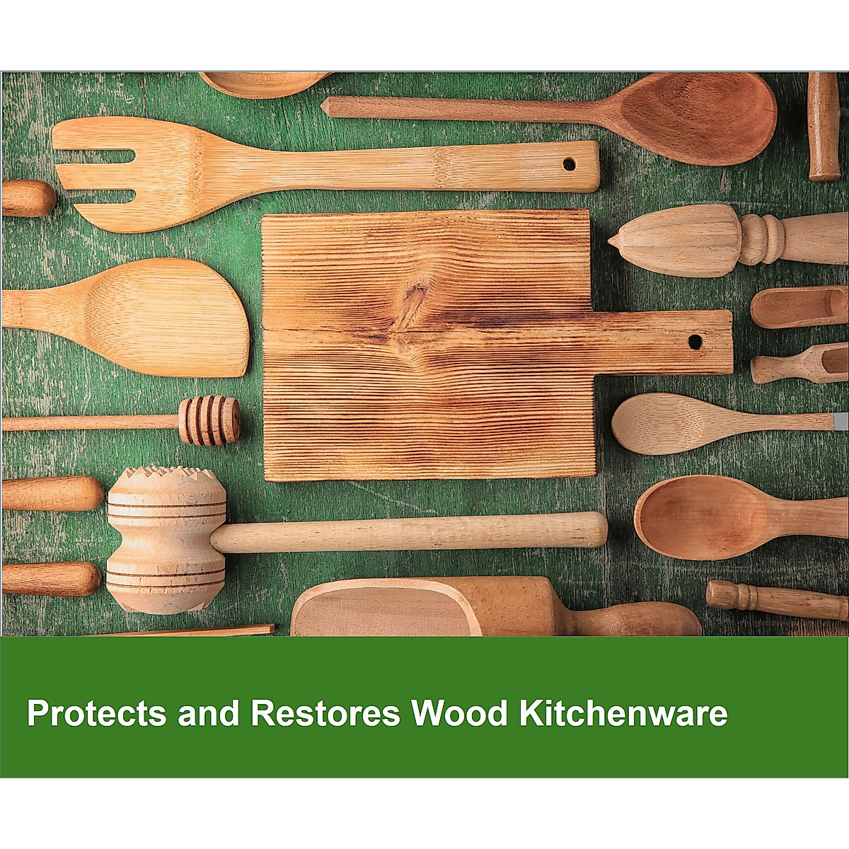 Verdana Organic Cutting Board Oil – Food Grade Kosher Non-GMO – 100% Coconut Derived & Vegan - Butcher Block Oil & Conditioner and Polish for All Wood – NO Mineral Oil Involved – 8 Fl Oz