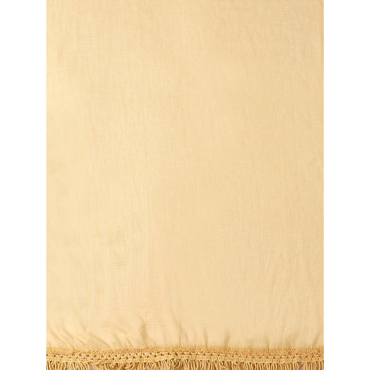 DUPATTA BAZAAR Woman's Beige Chiffon Dupatta
