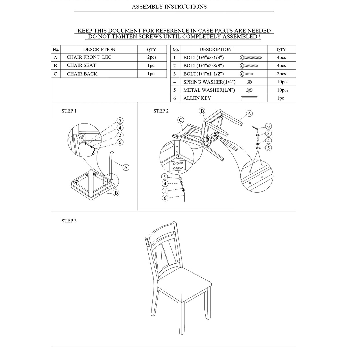 Dining Room Furniture 6pc Dining Set Table w Leaf and 4X Side Chairs 1x Bench Gray Fabric Cushion Seat White Clean Lines Wooden Table Top
