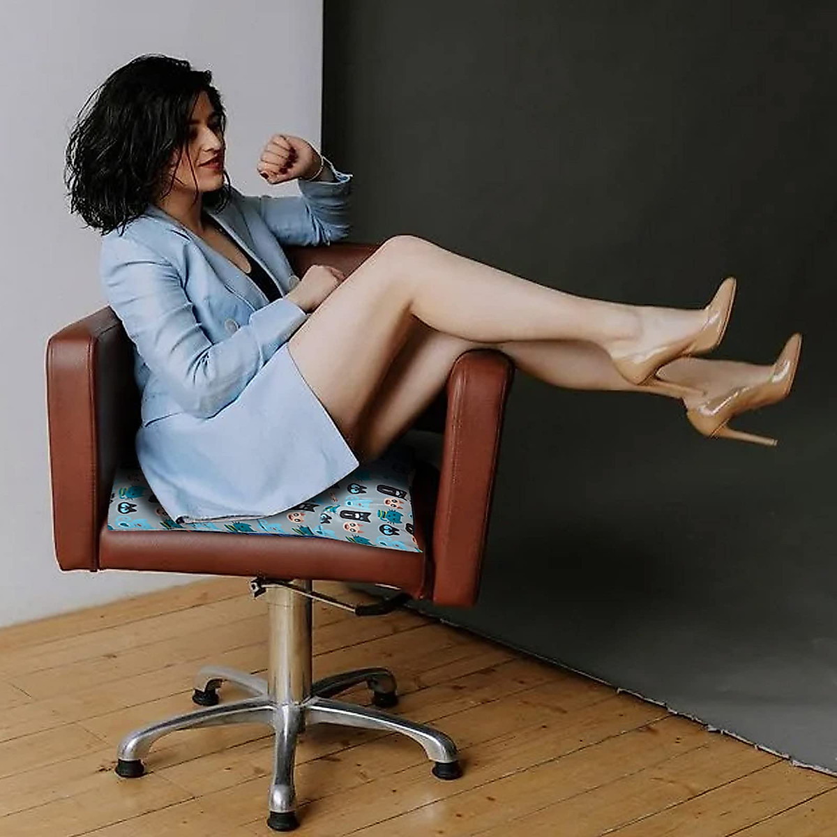 TUNKENCE Chair Pads Indoor Chair Cushions Soft Warm Floor Cushion for Kids Soft Seat Cushion Pads Non Slip for Lounge, Kitchen,Office